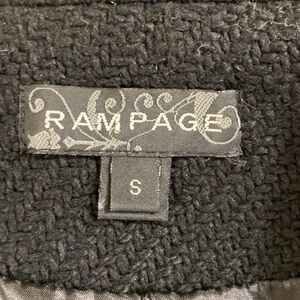 Rampage | Jackets & Coats | Rampage Knit Double Breasted Elevated Black ...